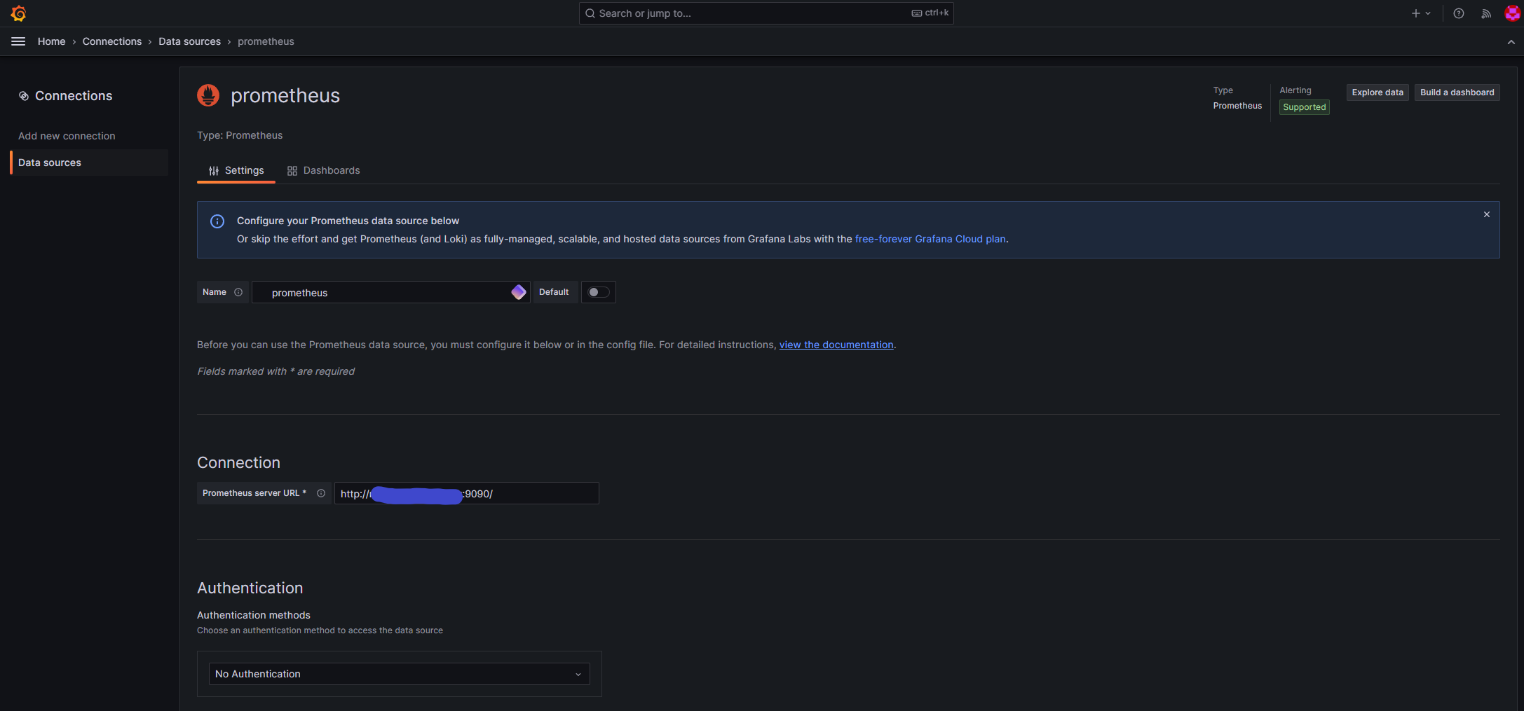 Container monitoring using cAdvisor, Prometheus and Grafana