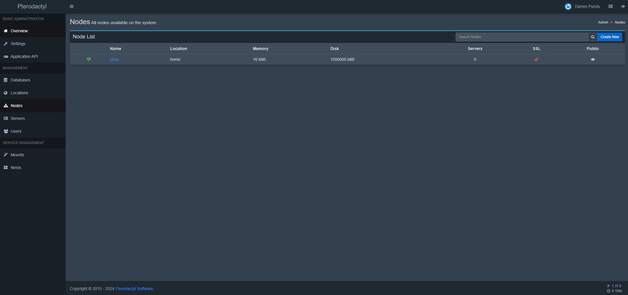 Build your own games server with Pterodactyl
